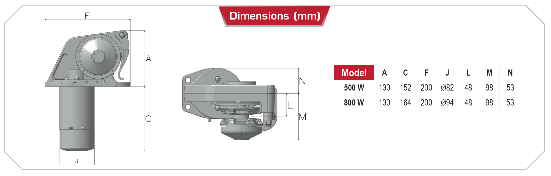 Horizontal Windlass - Dorado